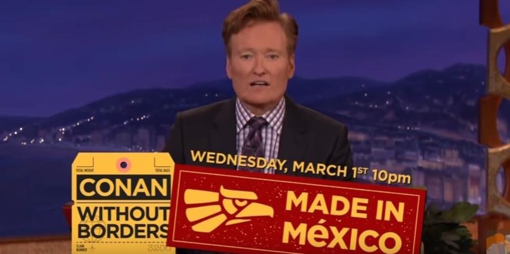 Grabará Conan O’Brien su show en México
