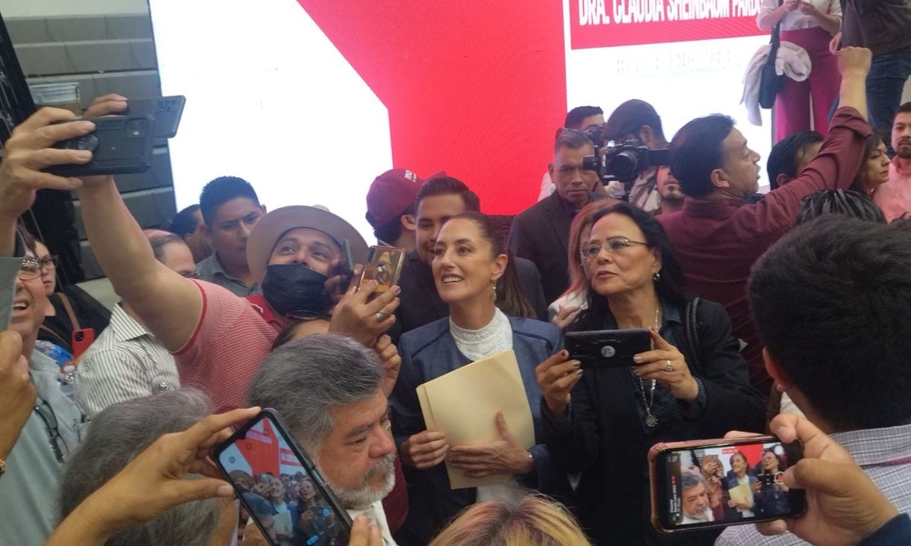 'Las mujeres podemos ser presidentas': Claudia Sheinbaum