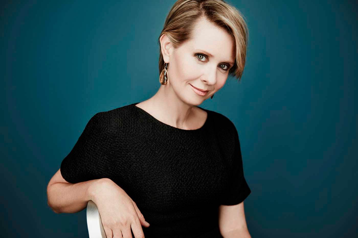 Actriz Cynthia Nixon se postula a gubernatura de Nueva York