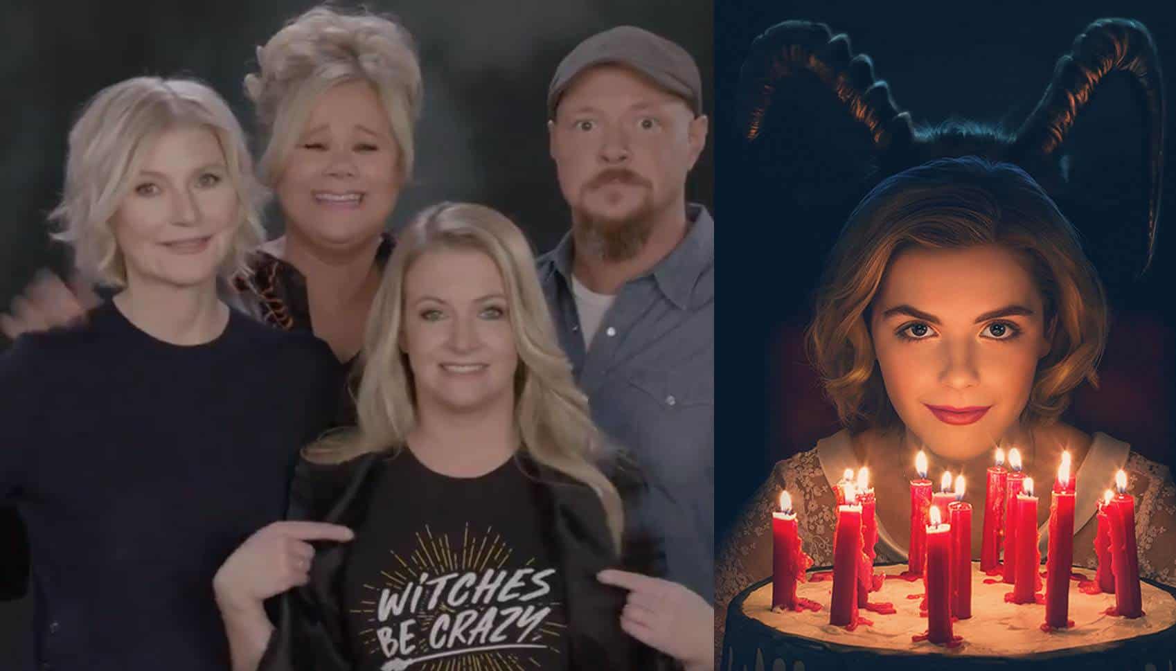 Elenco original de ´Sabrina´ envía mensaje a actores del ´remake´