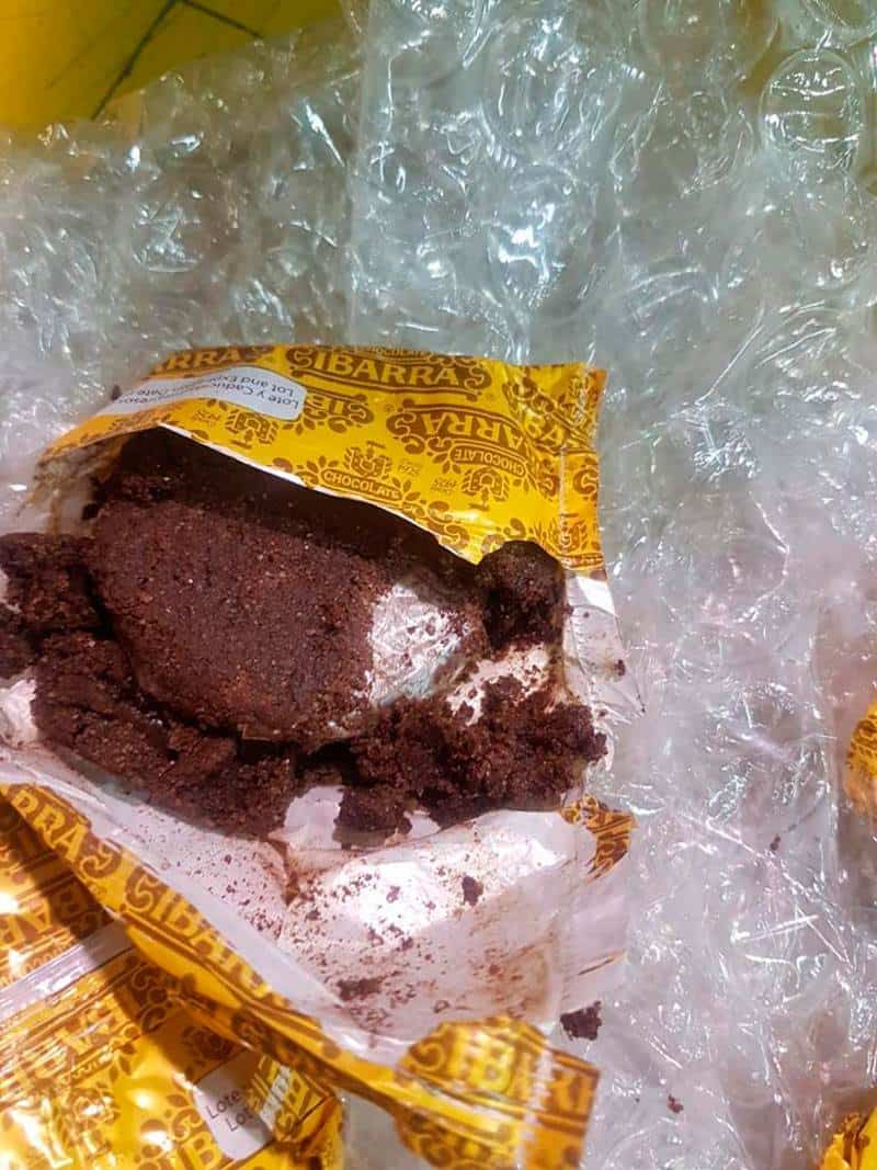 Hallan droga en cajas de chocolate en el Aeropuerto de Monterrey