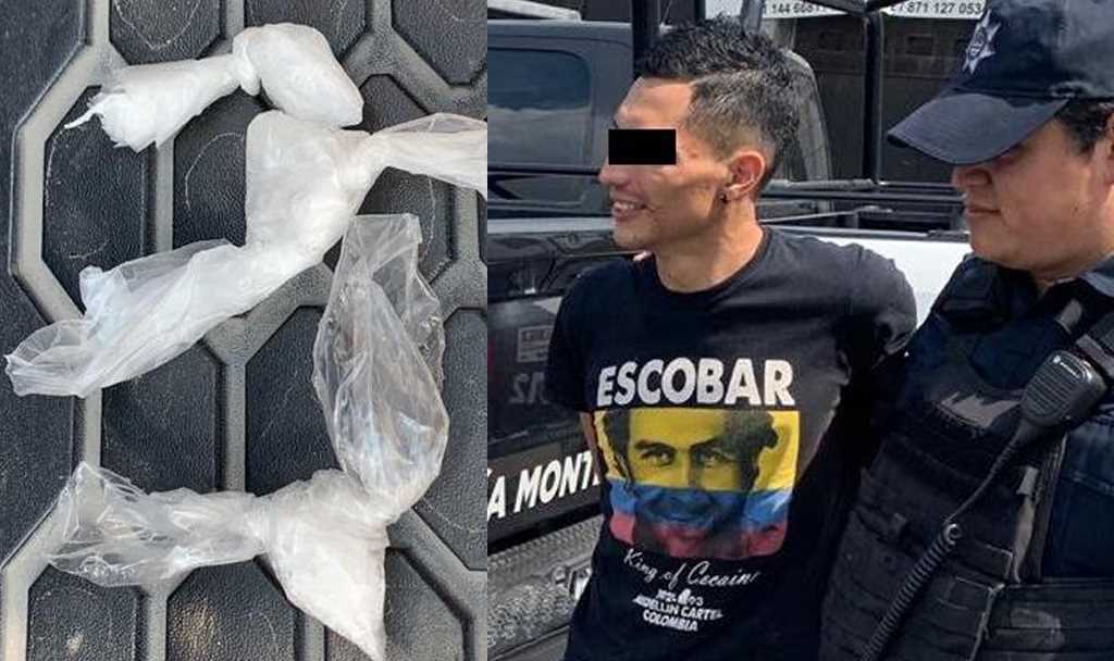 Fan de Pablo Escobar es detenido con droga en Monterrey