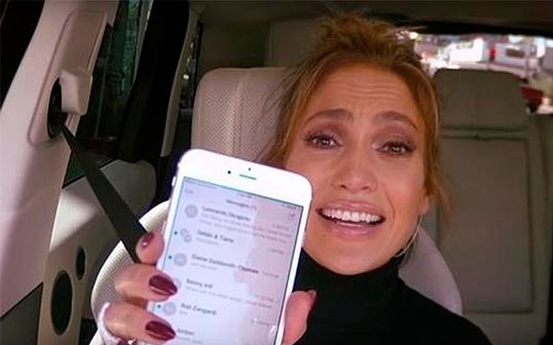 Jennifer López publica su número de teléfono en redes sociales