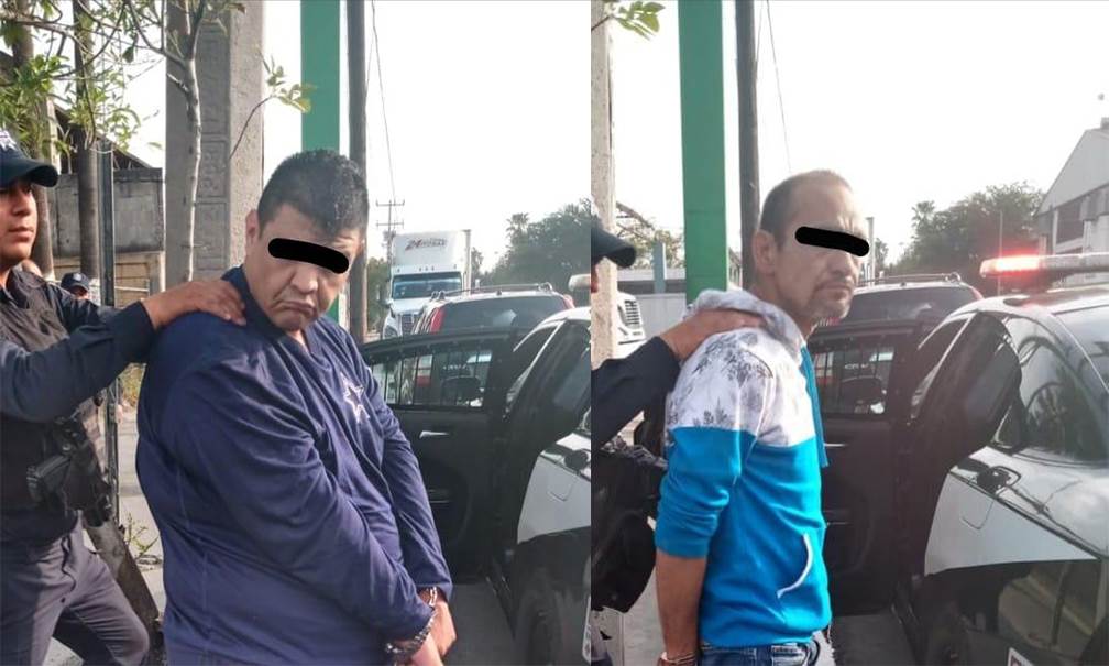 Capturan a ladrones con drogas y armas