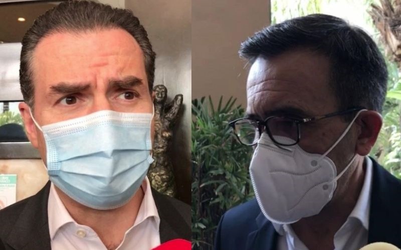 Se reúnen Adrián de la Garza e Ildefonso Guajardo, para hablar sobre ...