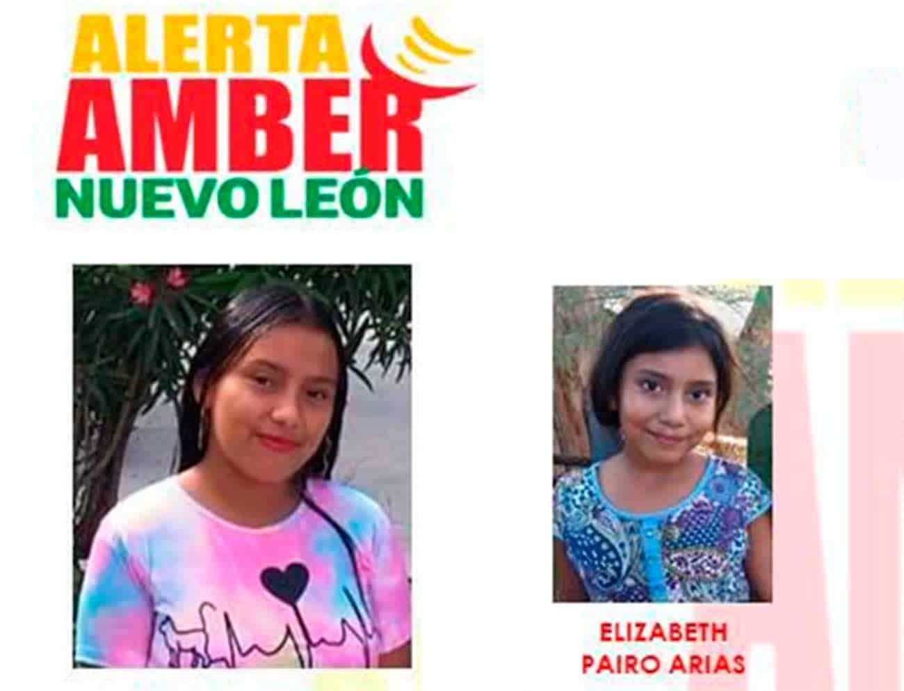 Alerta Amber para dos hermanas que desaparecieron en Apodaca
