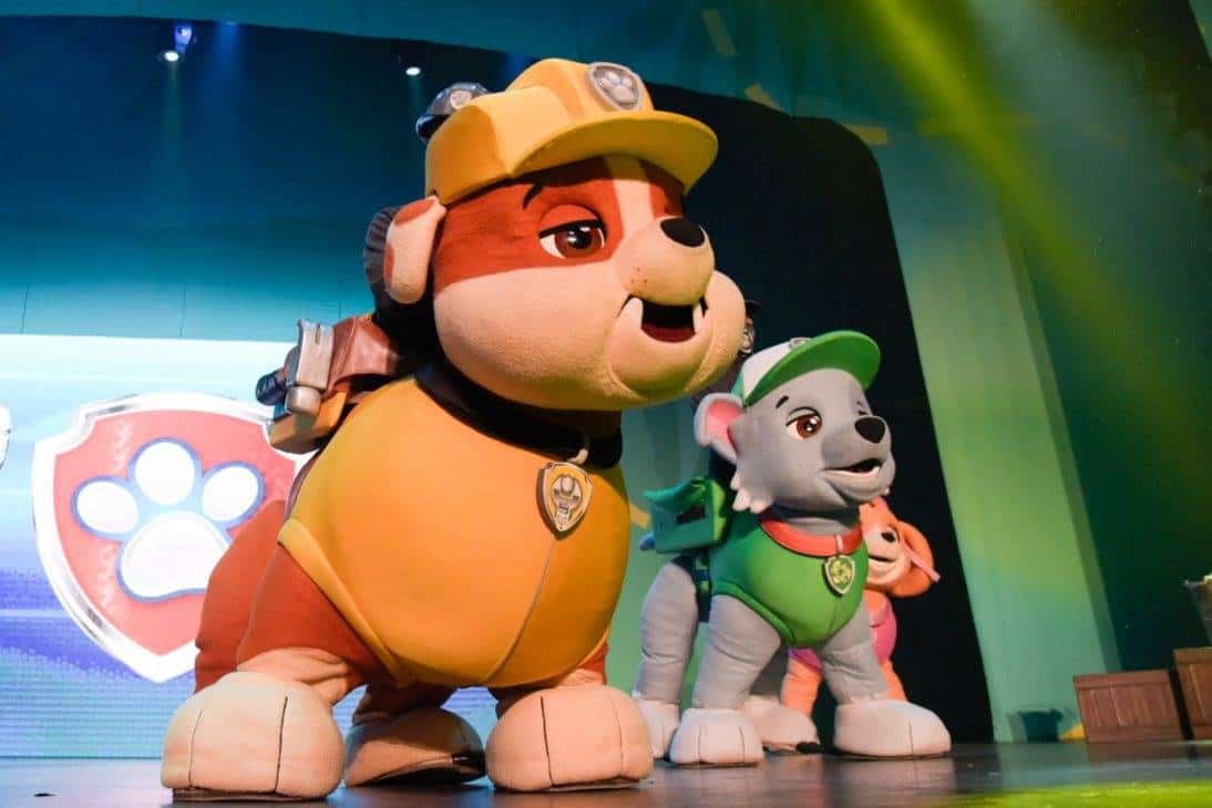 Paw Patrol emociona con una gran aventura a los regios
